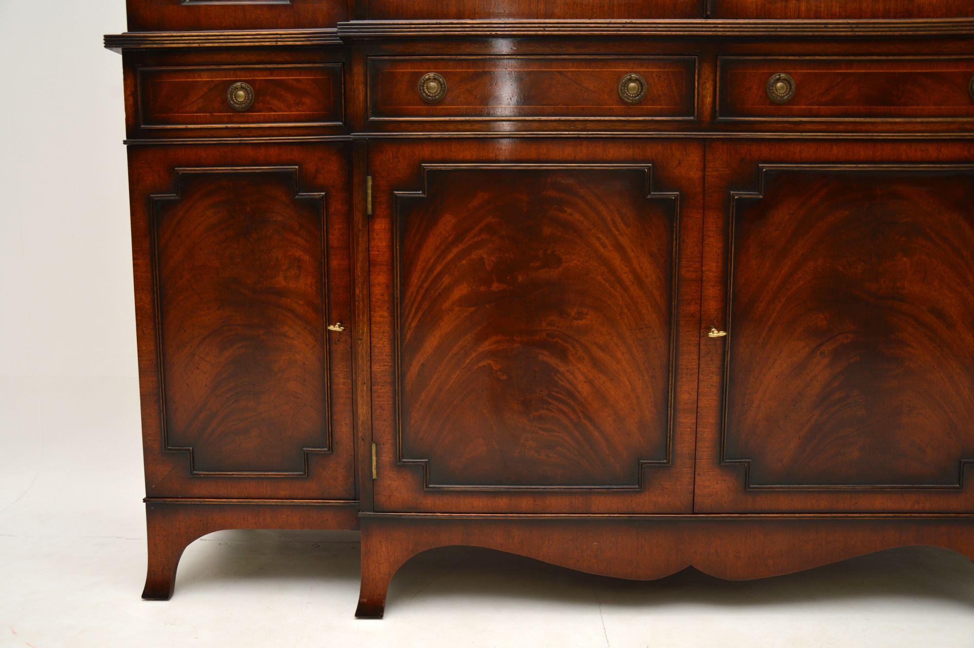 Antique Breakfront Bookcase at 1stDibs | breakfront definition