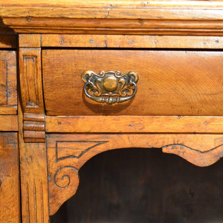 Antique Breakfront Sideboard, Victorian Buffet Cupboard at 1stDibs