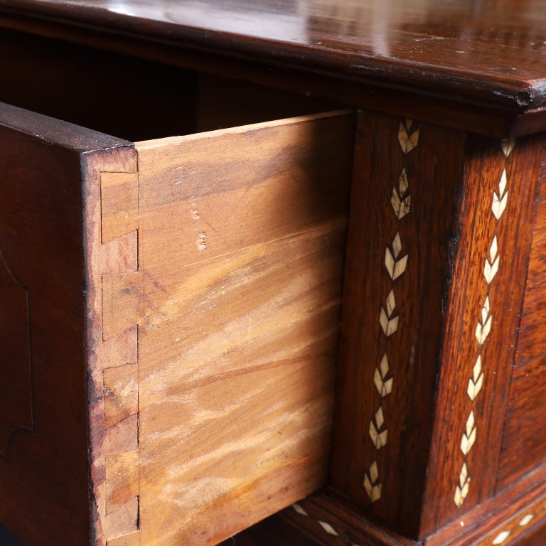 Antique British Colonial Inlaid Server from the Philippines For Sale at ...