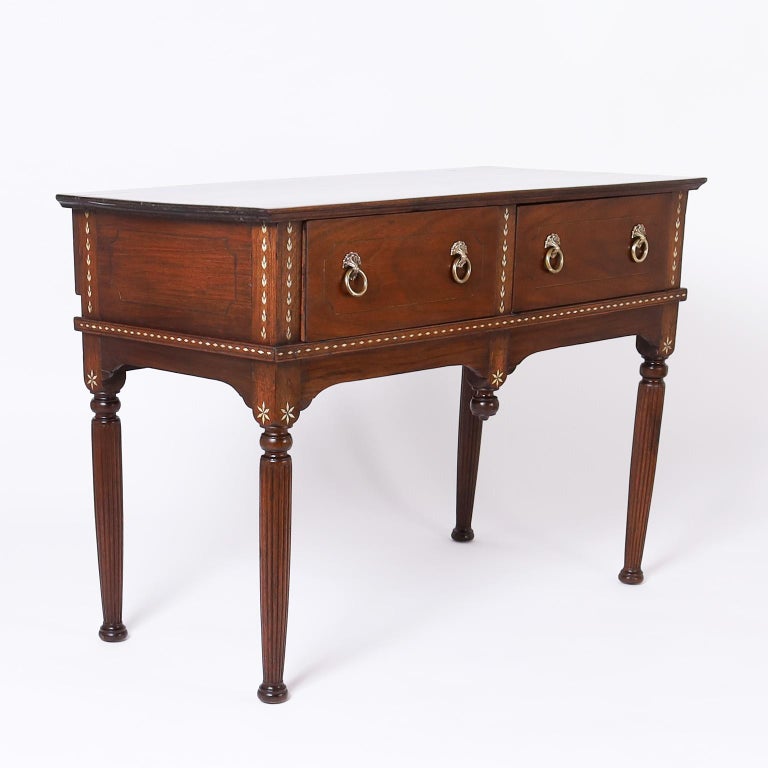 Antique British Colonial Inlaid Server from the Philippines For Sale at ...