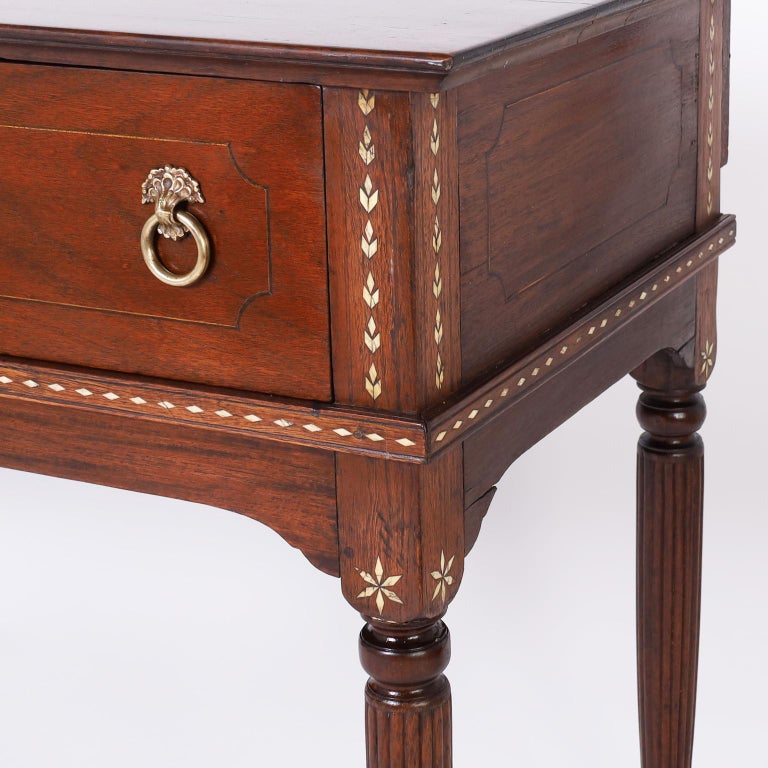Antique British Colonial Inlaid Server from the Philippines For Sale at ...