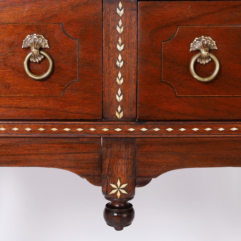 Antique British Colonial Inlaid Server from the Philippines For Sale at ...