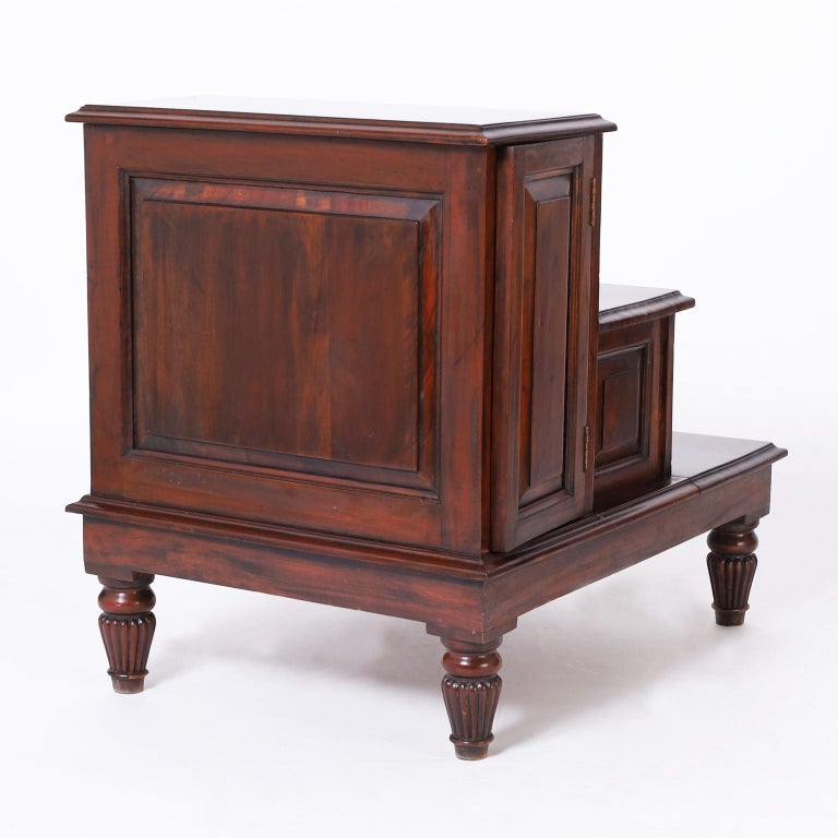 Antique British Colonial Step Down Stands or Tables For Sale at 1stDibs