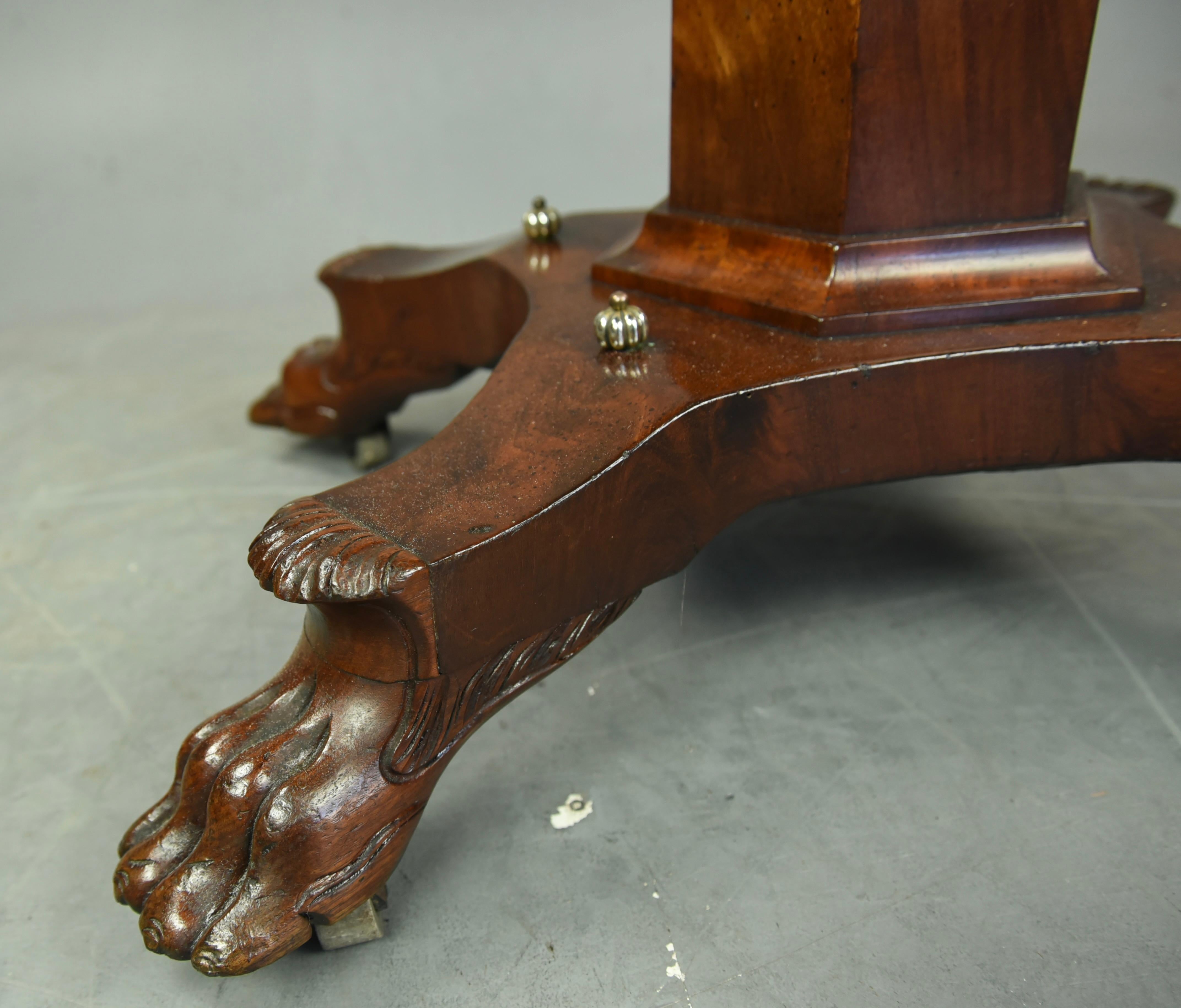 Antique British Colonial Tea /Side Table at 1stDibs
