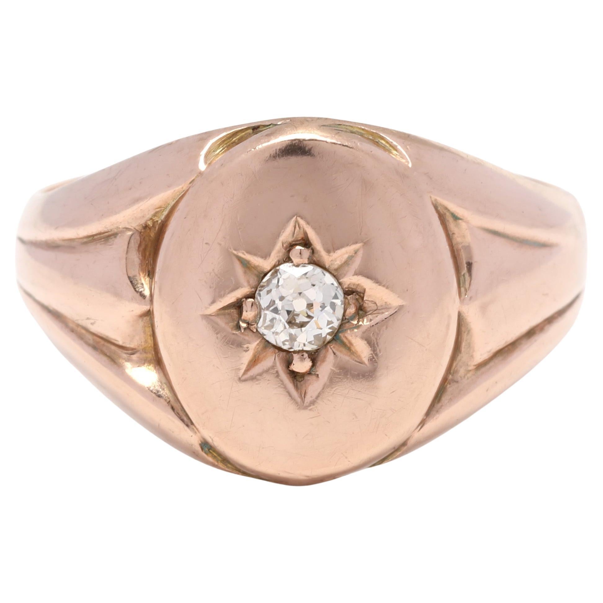 Vintage 9k Gold Signet Ring with Coat of Arms at 1stDibs | cambridge ...