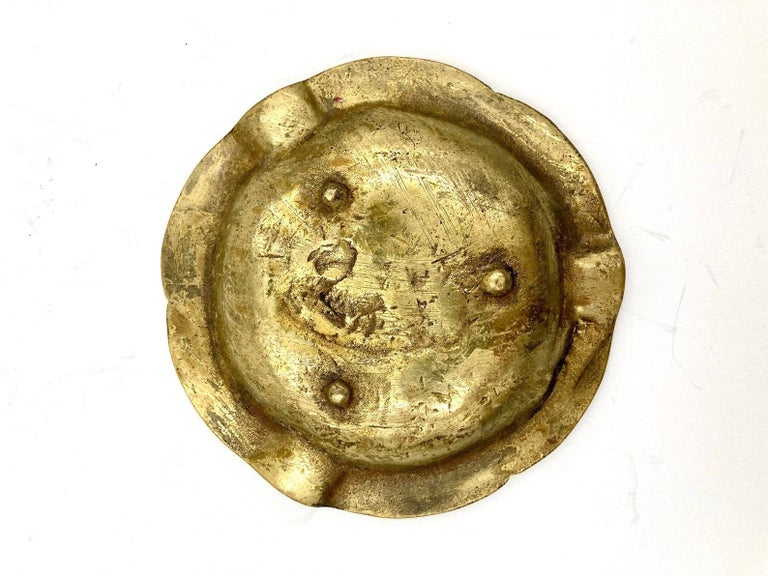 Antique Bronze Ashtray with Patina, Rare Antique Edition For Sale at ...
