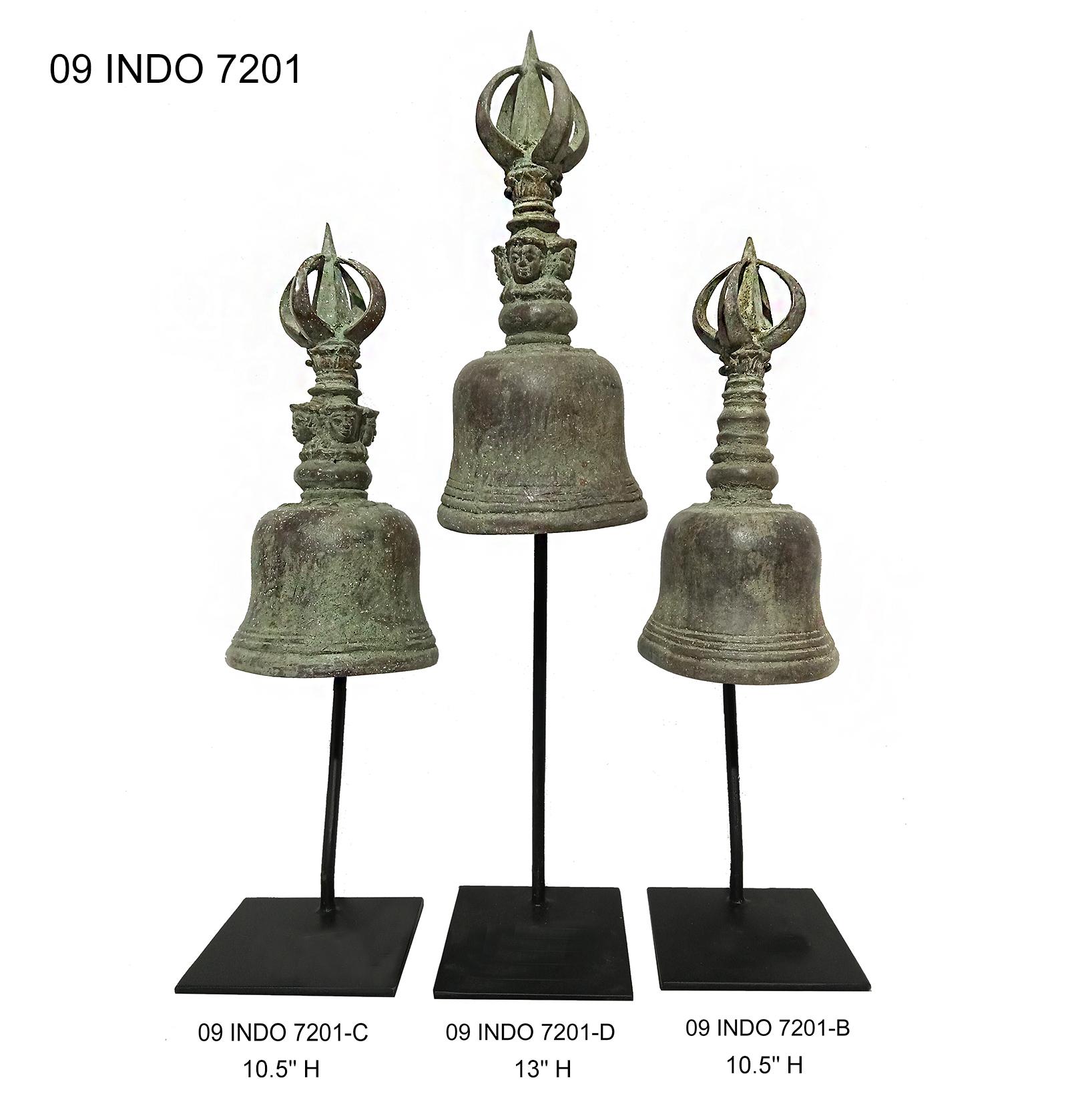 Antique Bronze Bells, Late 19th Century For Sale at 1stDibs