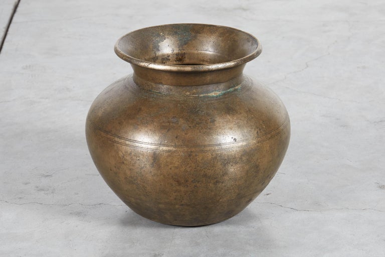 Antique Bronze Holy Water Vessel from Nepal at 1stDibs