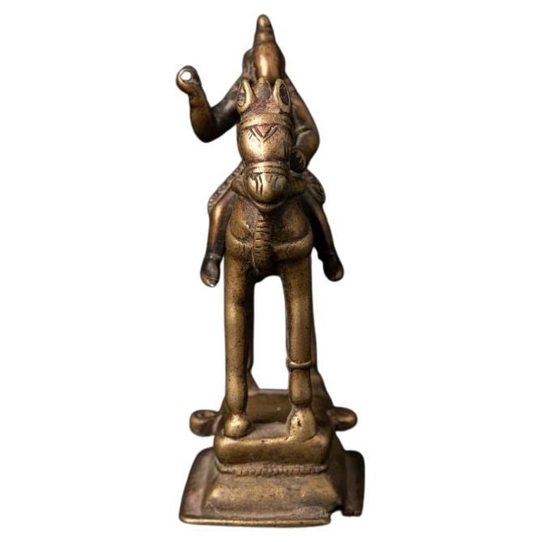 Antique Bronze Horse with Rider from India from India For Sale at 1stDibs