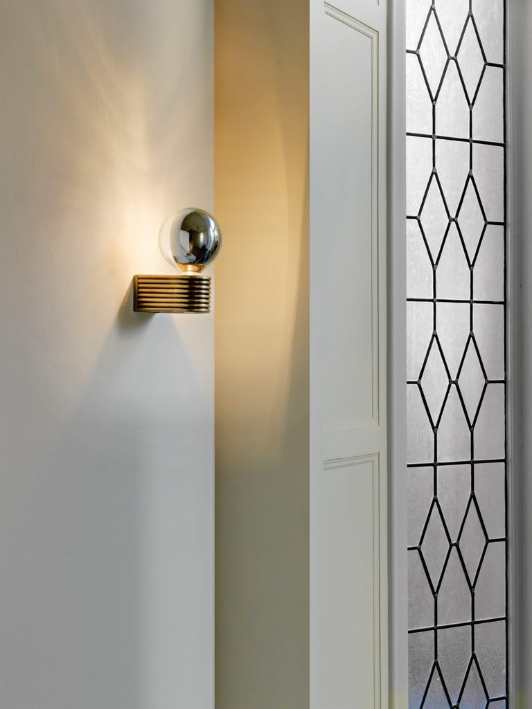 Antique Bronze Hoxton Wall Light by CTO Lighting For Sale at 1stDibs