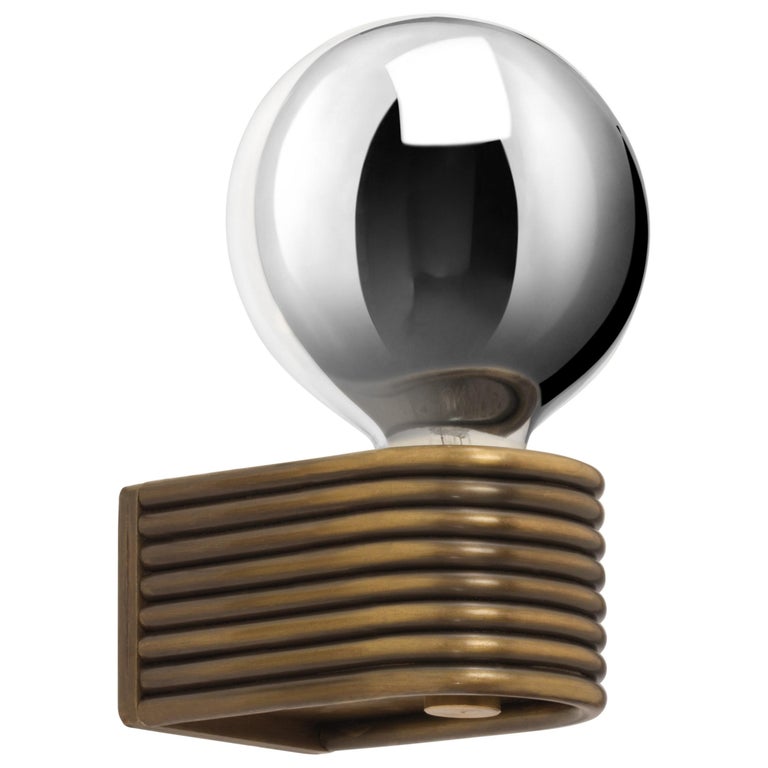 Antique Bronze Hoxton Wall Light by CTO Lighting For Sale at 1stDibs