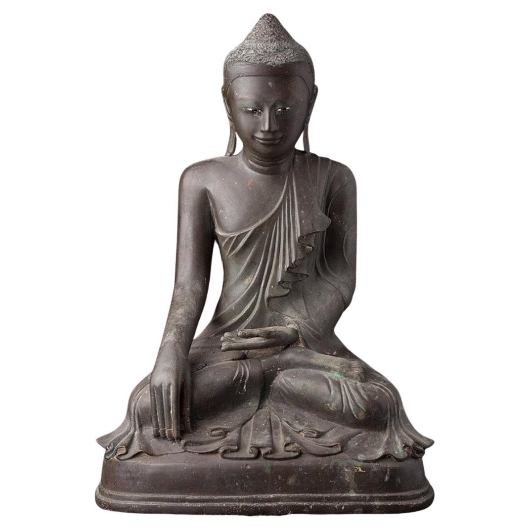 Antique Bronze Mandalay Buddha Statue from Burma at 1stDibs