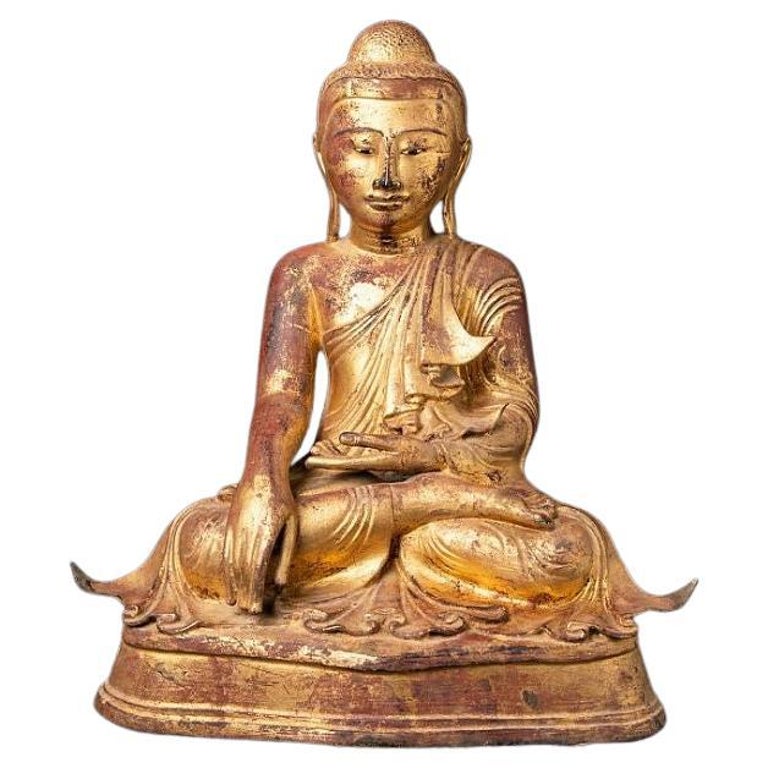 Antique bronze Mandalay Buddha statue from Burma Original Buddhas For ...