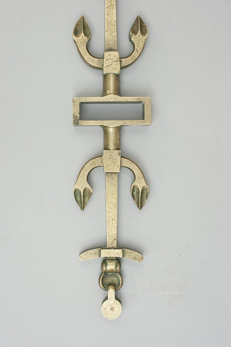 Antique Bronze Rudder Yoke, Rowing, Yachting and Sailing Interest For ...