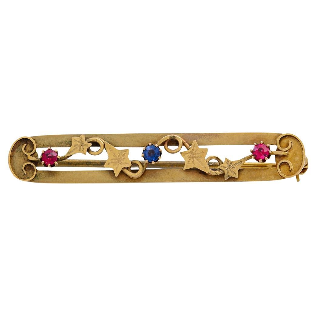 Antique Jeweled Mosquito Brooch at 1stDibs