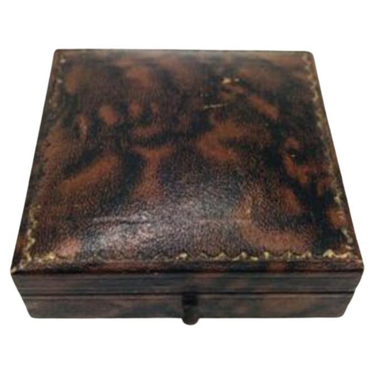 Antique Brooch/ Pin Box By Arthur Jack And Co, The Promenade ...