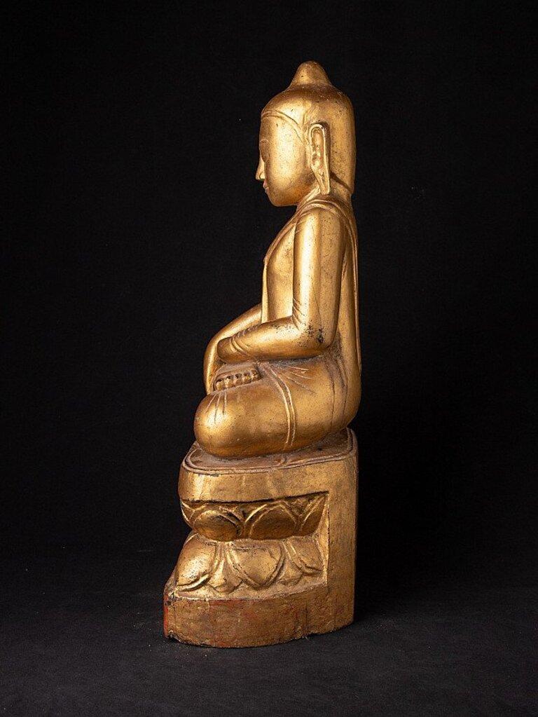 Antique Burmese Buddha Statue from Burma For Sale at 1stDibs