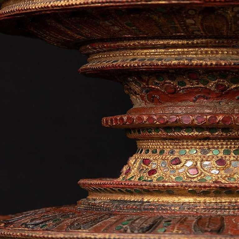 Antique Burmese Offering Vessel from Burma For Sale at 1stDibs