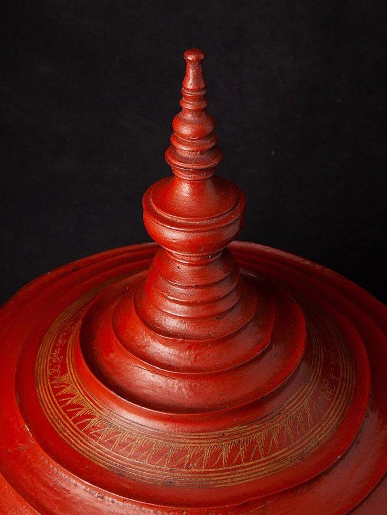 Antique Burmese Offering Vessel from Burma For Sale at 1stDibs