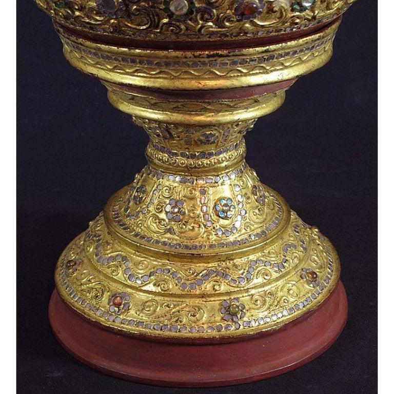 Antique Burmese Offering Vessel from Burma For Sale at 1stDibs