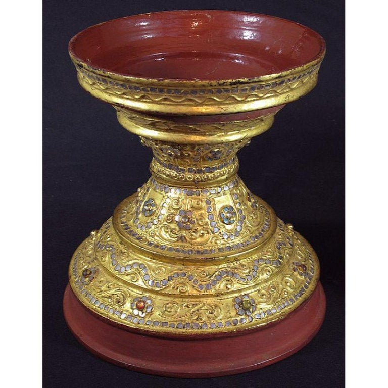 Antique Burmese Offering Vessel from Burma For Sale at 1stDibs
