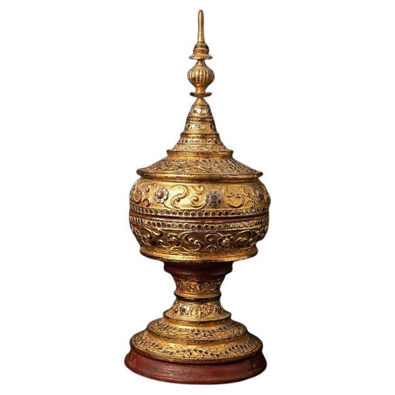Antique Burmese Offering Vessel from Burma For Sale at 1stDibs