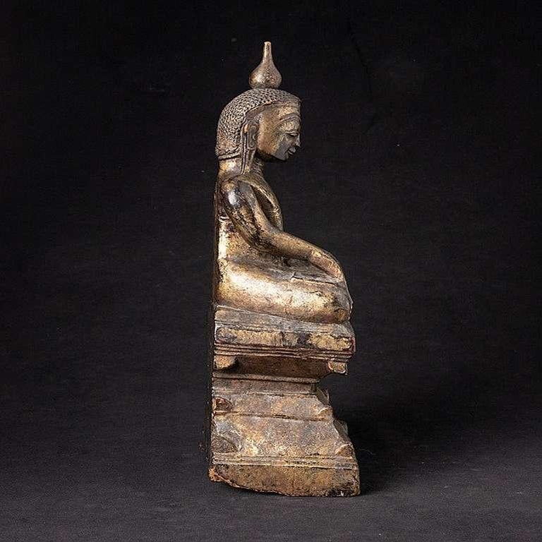 Antique Burmese Shan Buddha Statue from Burma For Sale at 1stDibs