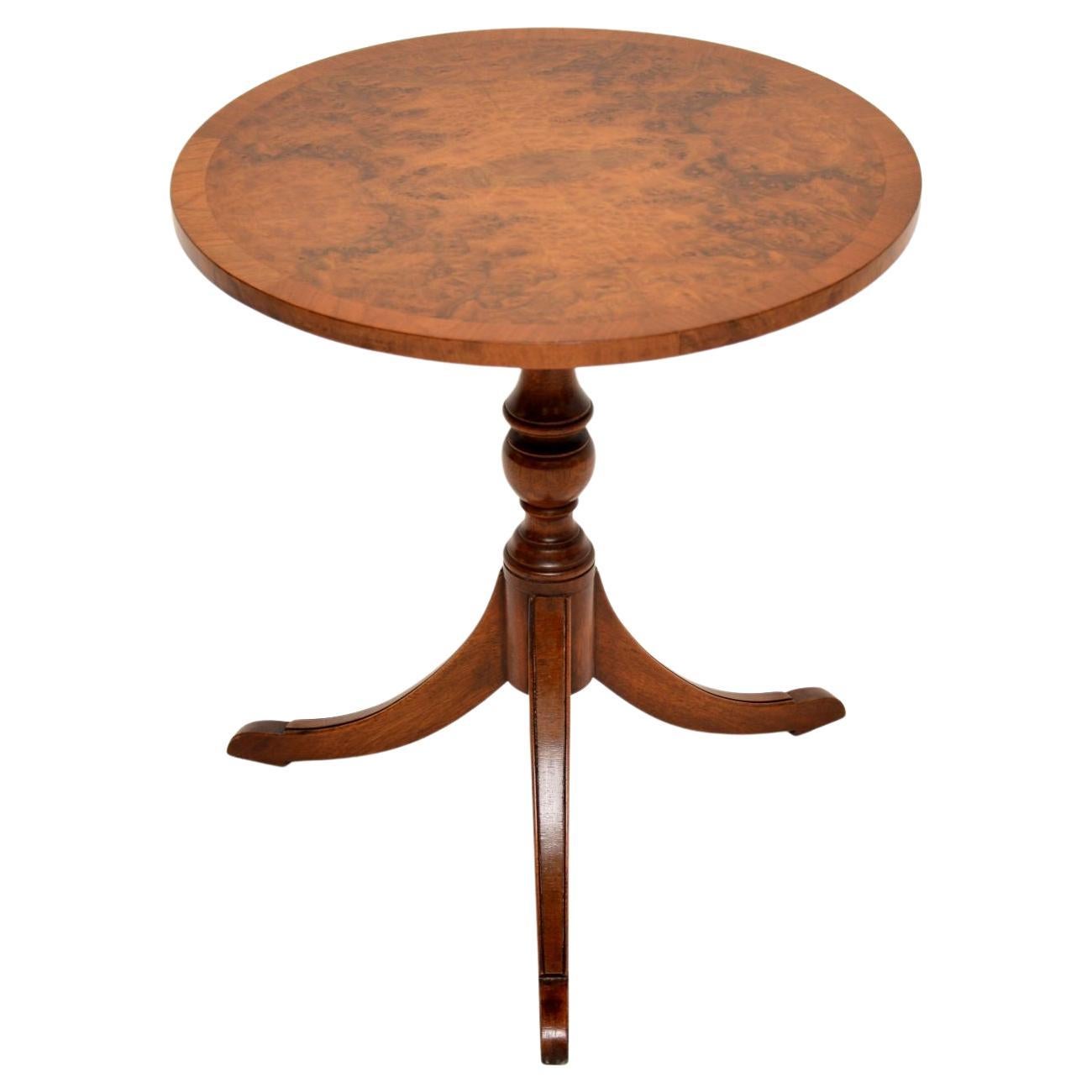 Antique Edwardian Painted Satin Wood Occasional Side Table For Sale at ...