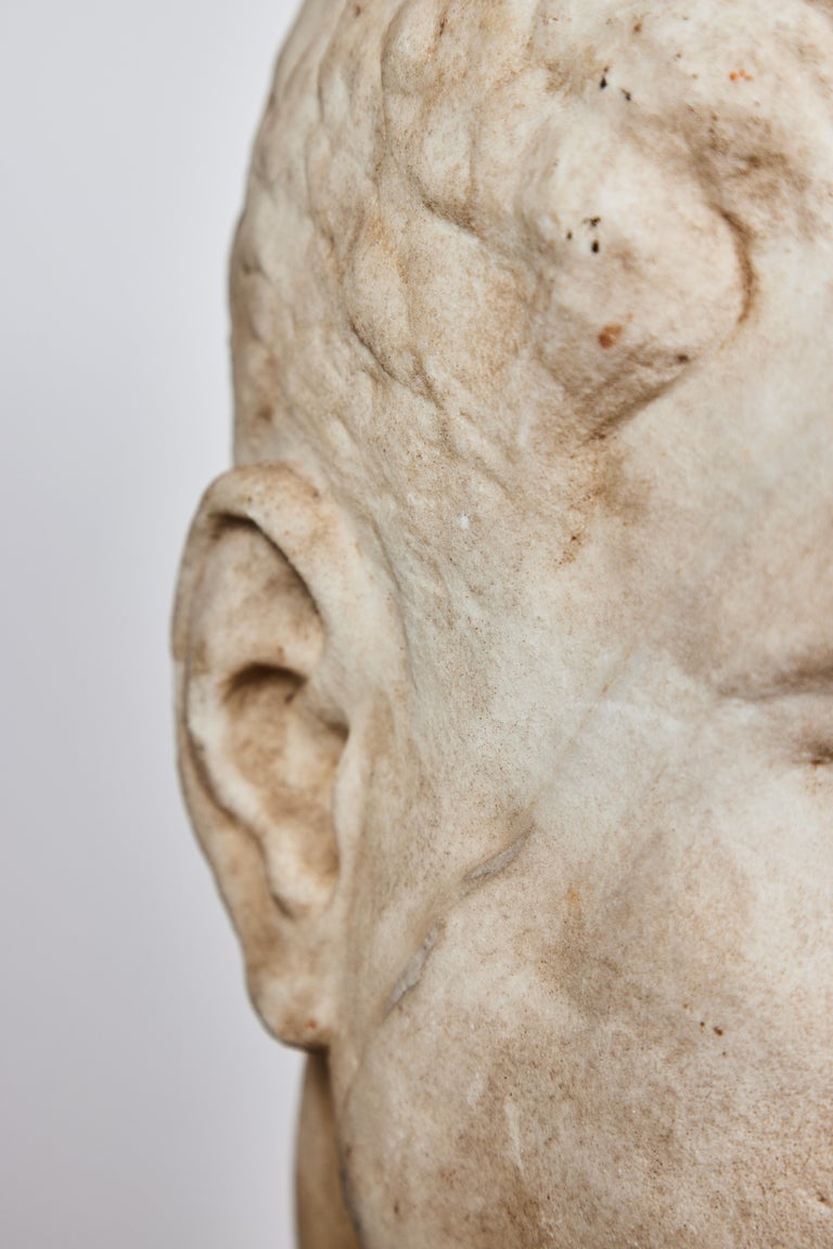 Antique Bust of Roman Emperor Vitellius For Sale at 1stDibs