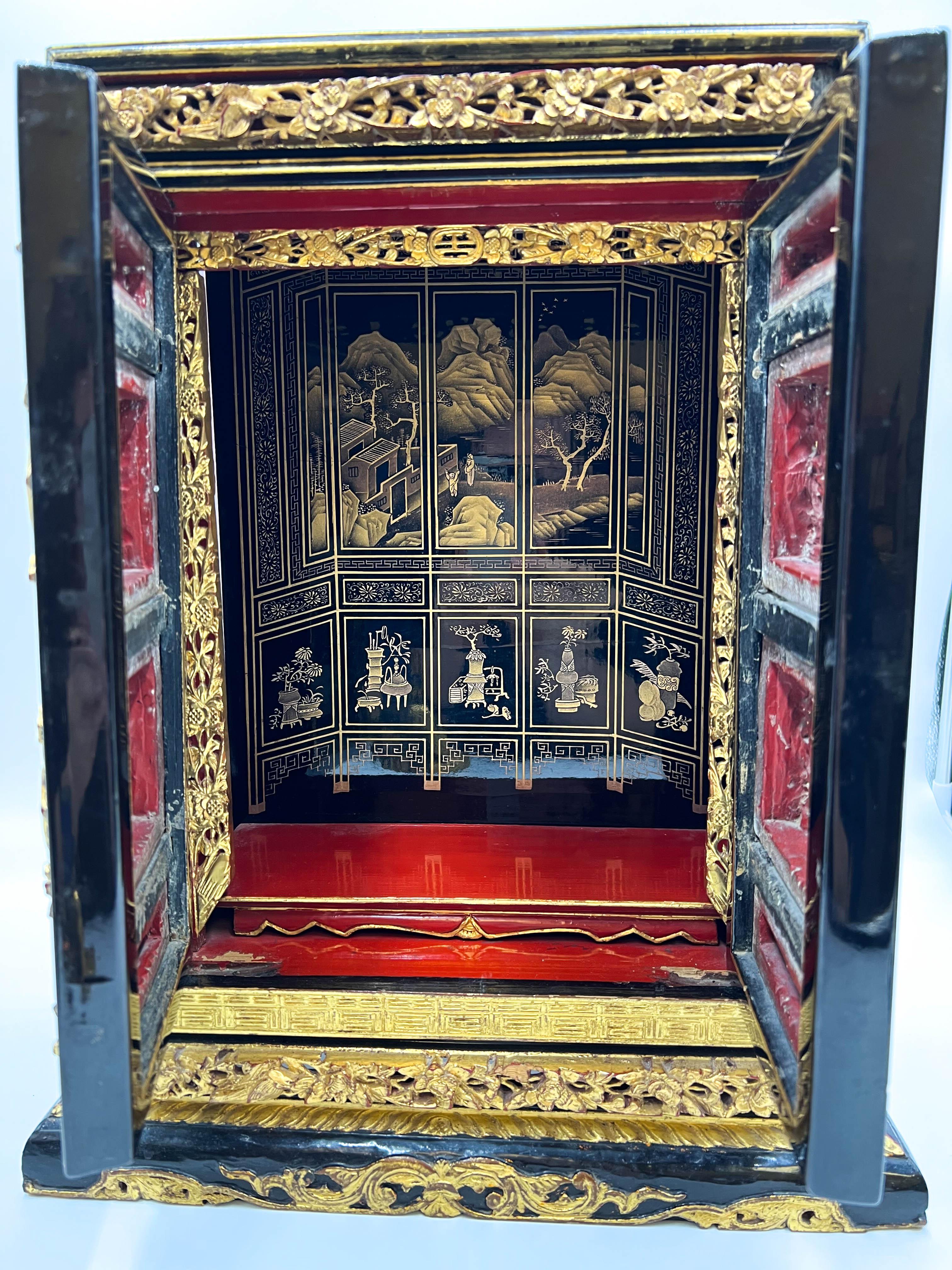 Antique Butsudan Shrine For Sale at 1stDibs | butsudan altar, japanese ...