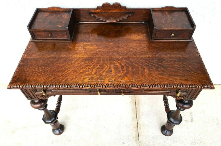 Antique c 1900 Writing Desk by Klingmans at 1stDibs