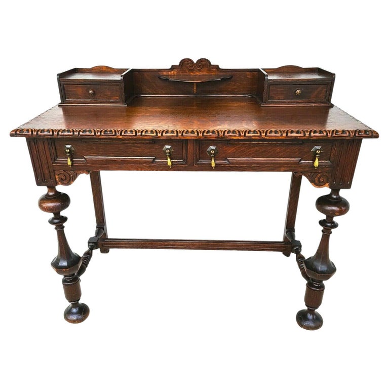 Antique c 1900 Writing Desk by Klingmans at 1stDibs
