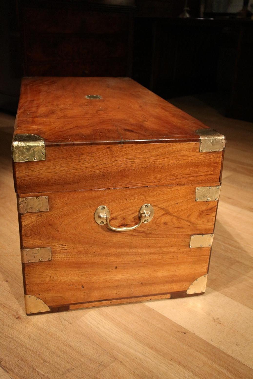 Antique Camphor Wood Box at 1stDibs