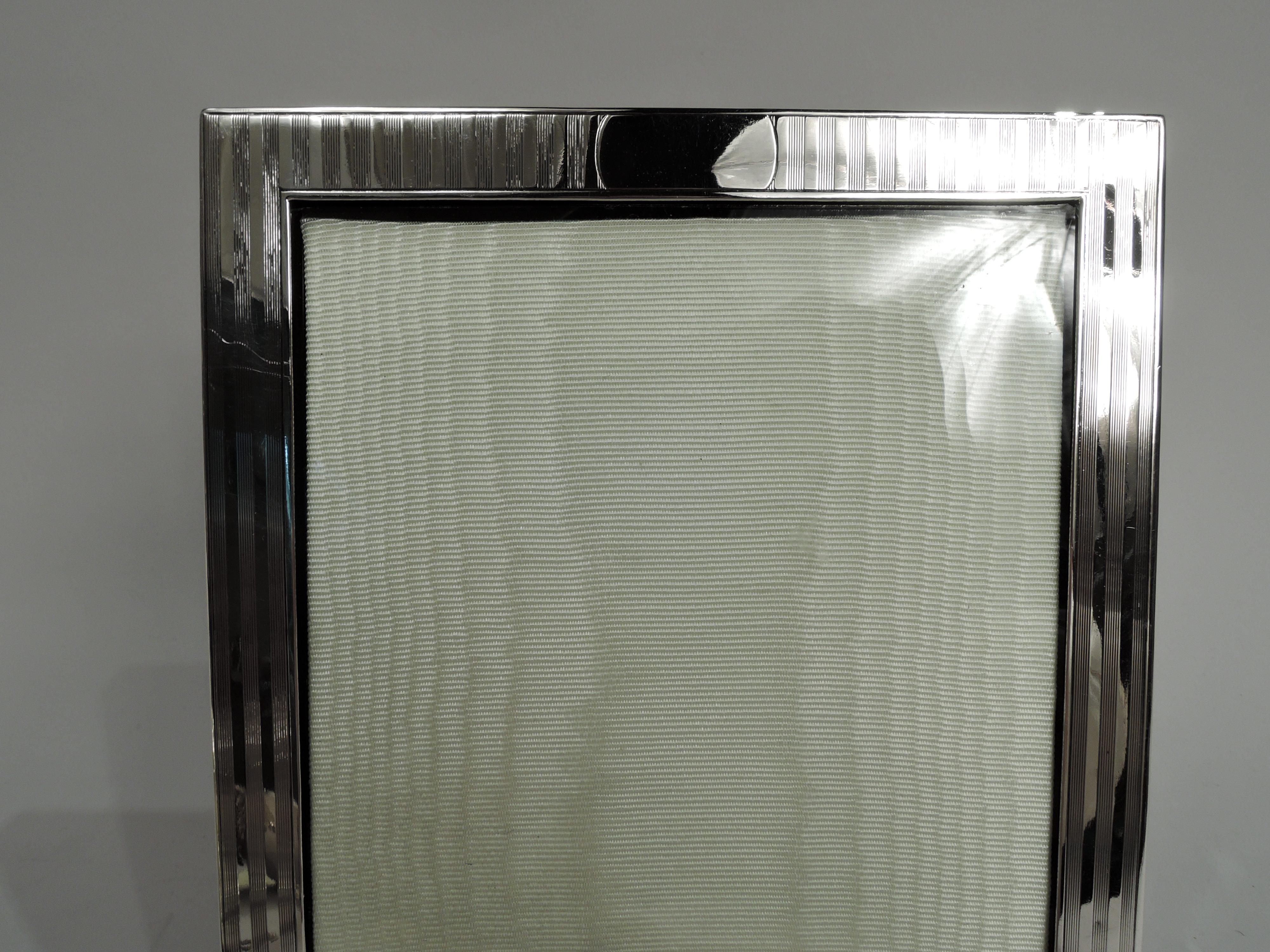 Antique Canadian Edwardian Sterling Silver Picture Frame at 1stDibs