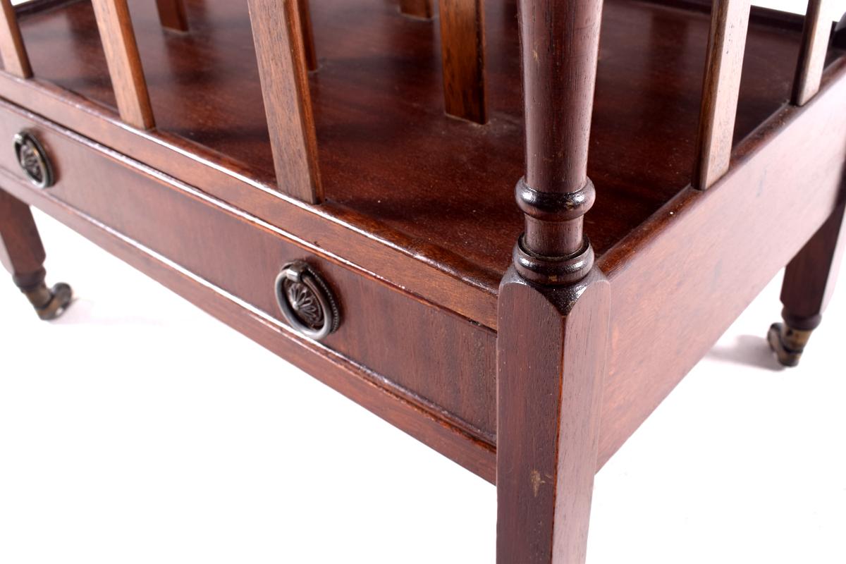 Antique Canterbury, Mahogany Magazine Rack For Sale at 1stDibs ...