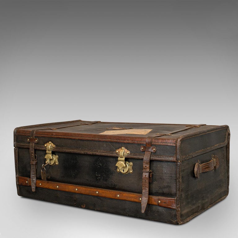 Antique Captain's Uniform Travel Case, English, Shipping, Suitcase ...