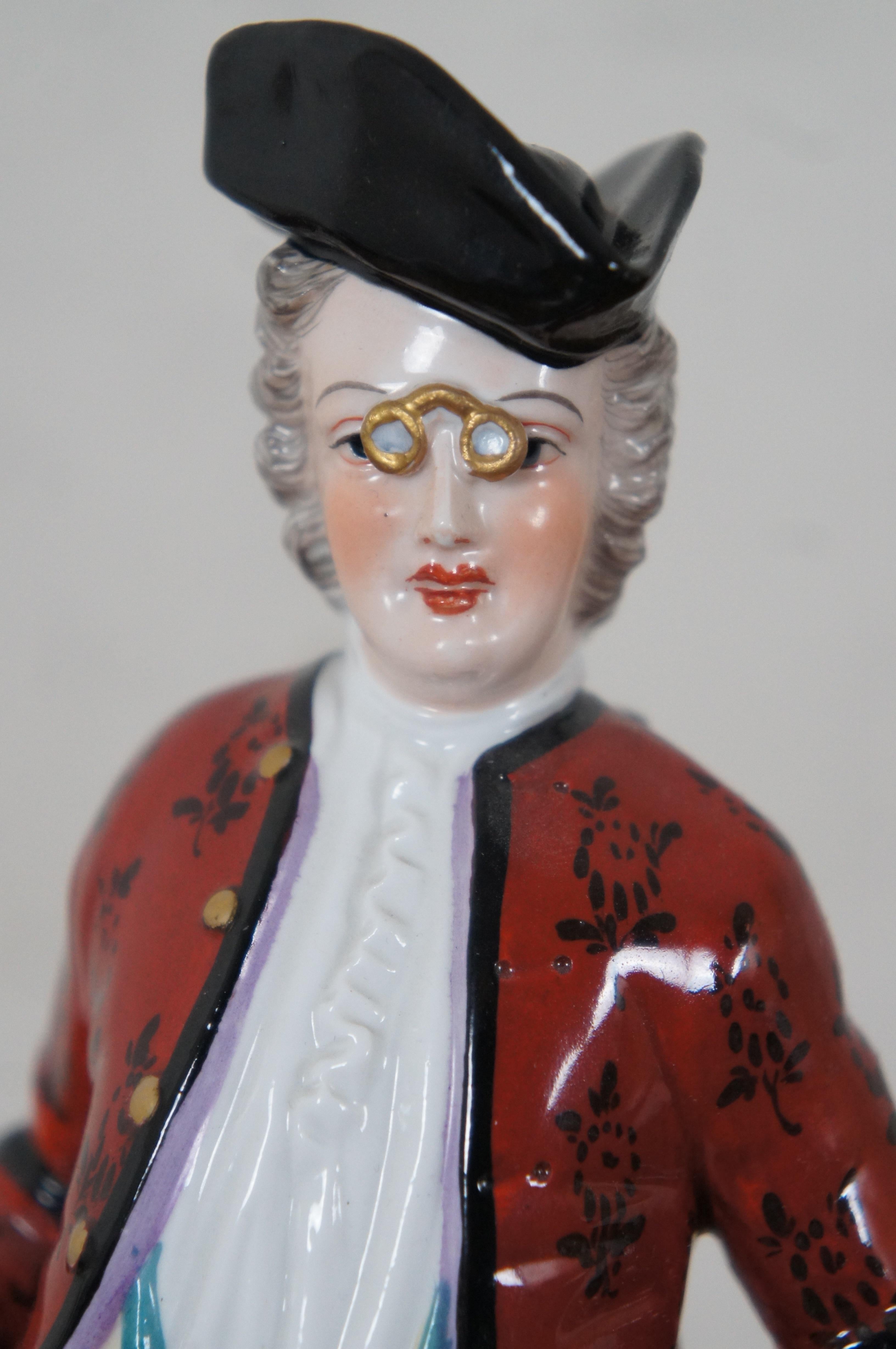 Antique Carl Thieme Dresden Porcelain Count Bruhls Tailor Goat Figurine ...
