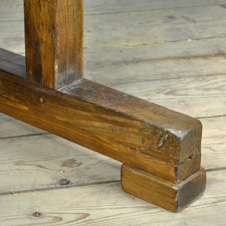 Antique Carpenters Oak Workbench, Circa 1910 at 1stDibs