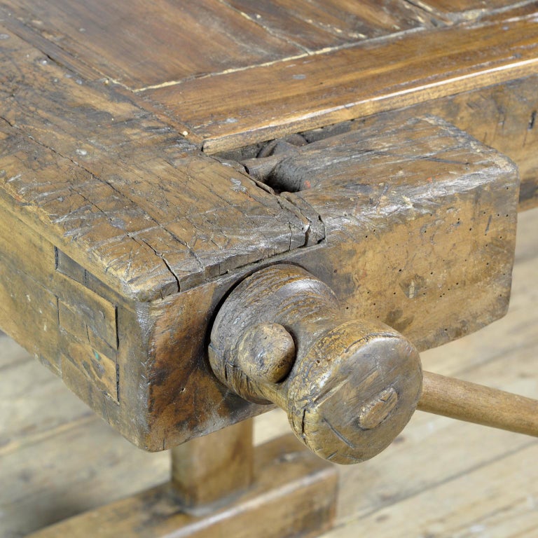 Antique Carpenters Oak Workbench, Circa 1910 at 1stDibs | antique ...