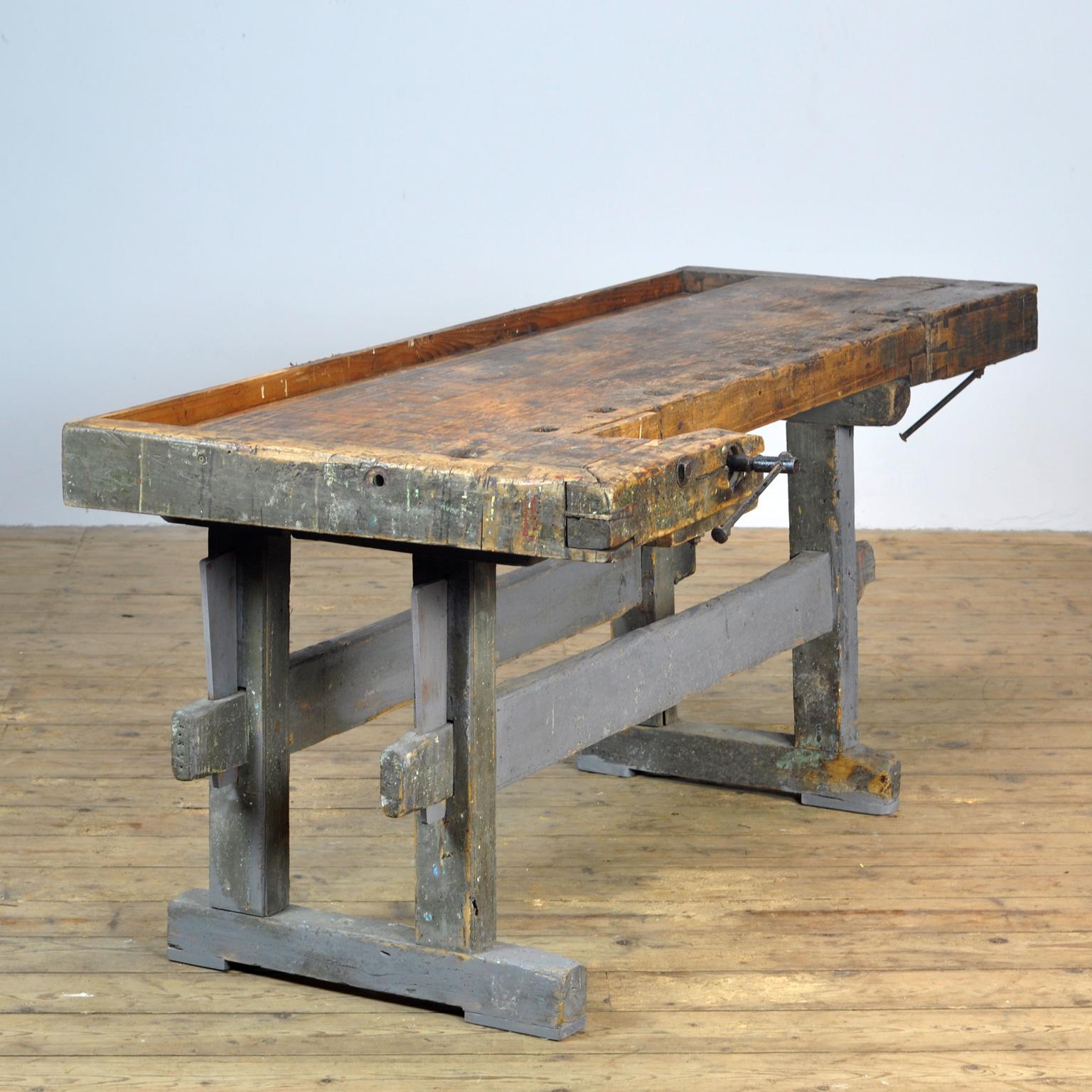 Antique Carpenters Oak Workbench, circa 1910 at 1stDibs | antique ...