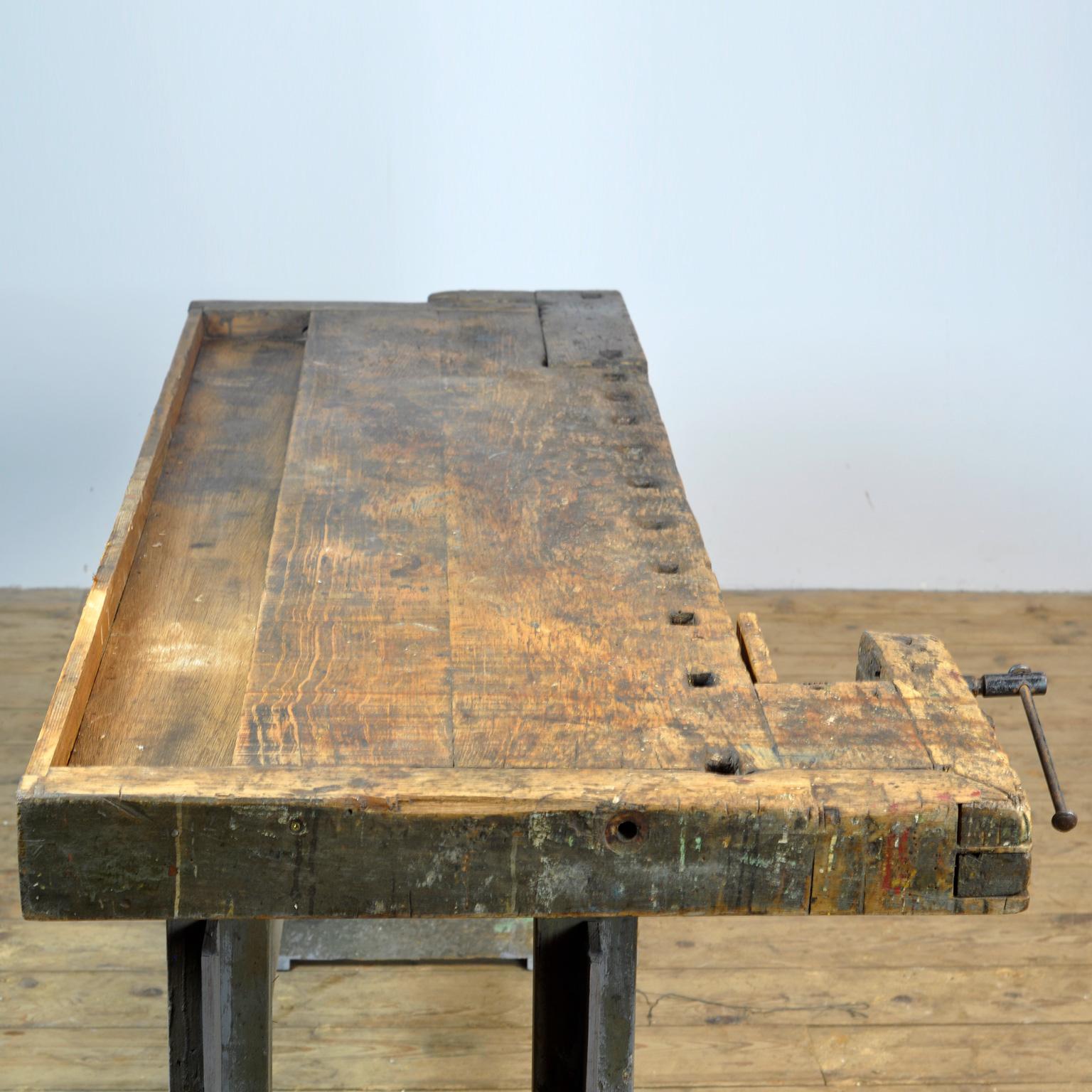 Antique Carpenters Oak Workbench, circa 1910 at 1stDibs | antique ...