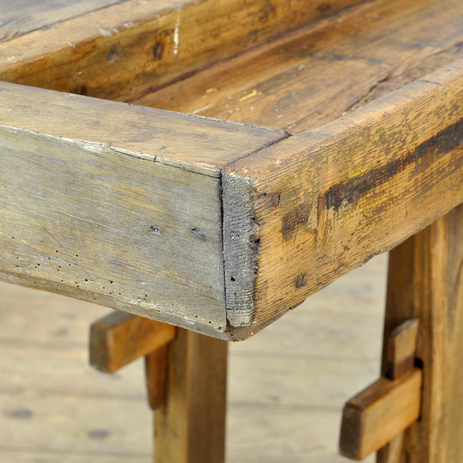 Antique Carpenters Oak Workbench, Circa 1910 at 1stDibs | antique work ...