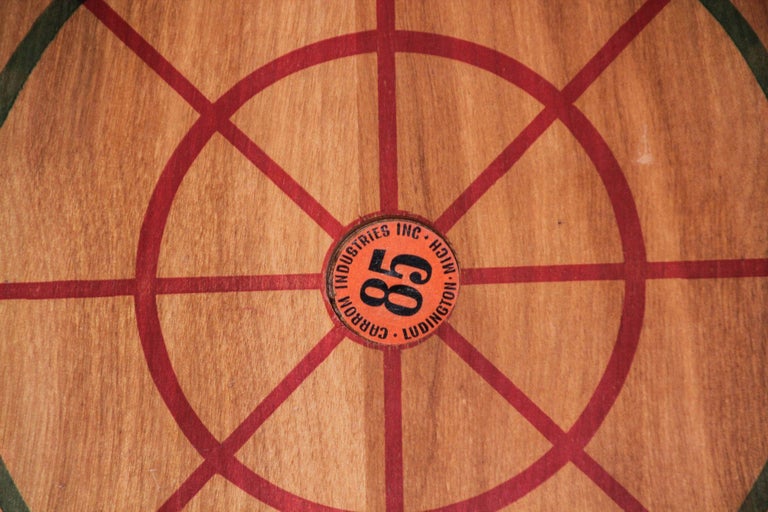 Antique Carrom Company Large Wood Game Board Double Sided For Sale at ...