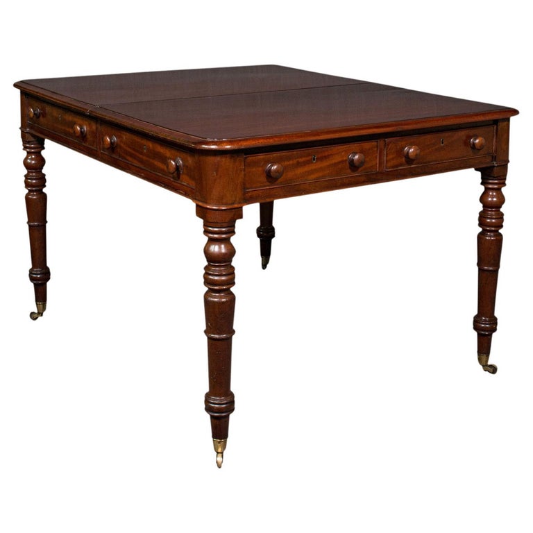 Antique Cartographer's Folio Table, English, Lift Over, Library, Desk ...