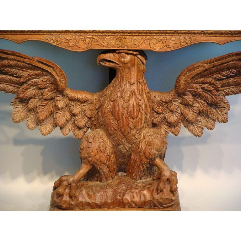 Antique Carved Eagle Console Table at 1stDibs | eagle tables, table ...