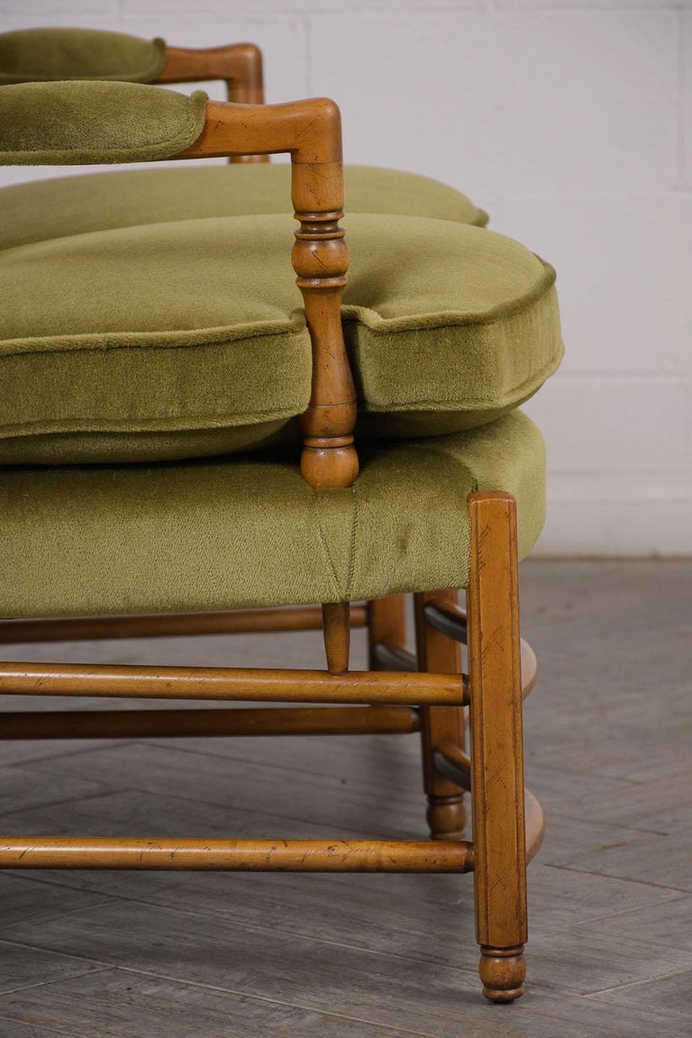 Antique Carved English Style Bench at 1stDibs