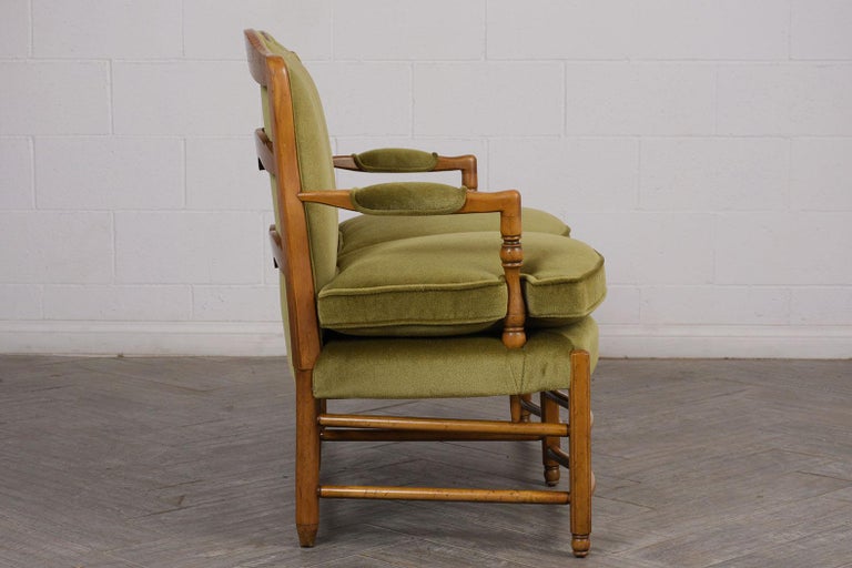 Antique Carved English Style Bench at 1stDibs