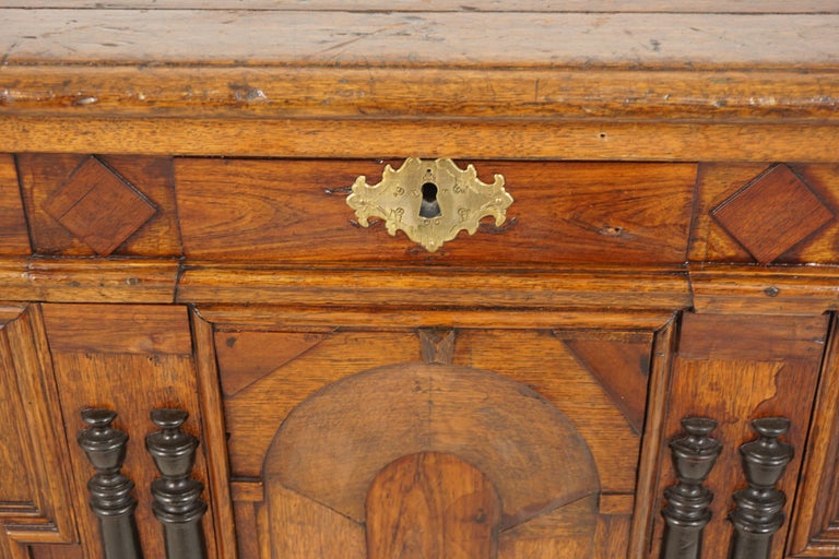 Antique Carved Oak Dutch Trunk, Dowry/Blanket Box, Coffer, Holland 1790 ...