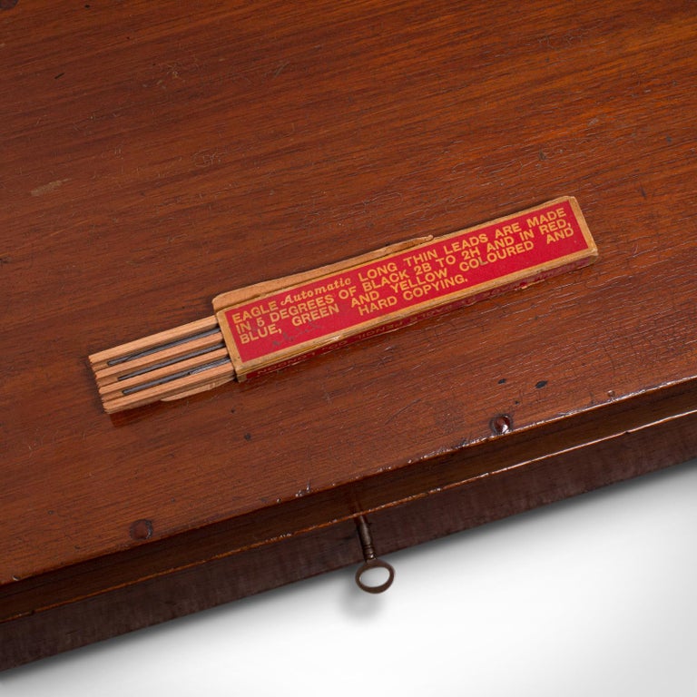 Antique Cased Draughtsman's Set, English, Architect's Drawing Tools ...