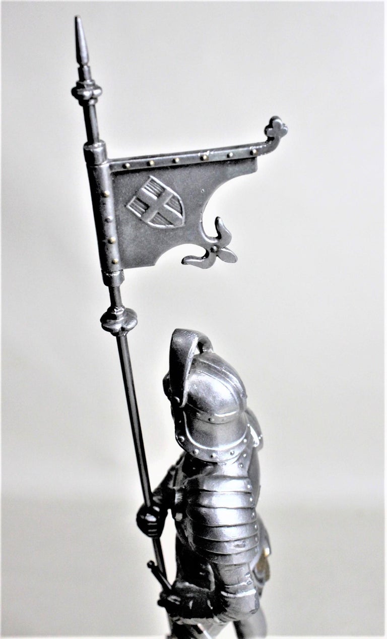 Antique Cast Figural Medieval Knight in Armor Cigar, Pipe or Cigarette ...